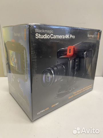 Видеокамера Blackmagic Design Studio Camera 4K Pro купить в Санкт ...