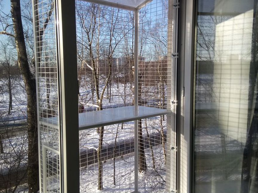 Балкон для животных съемный