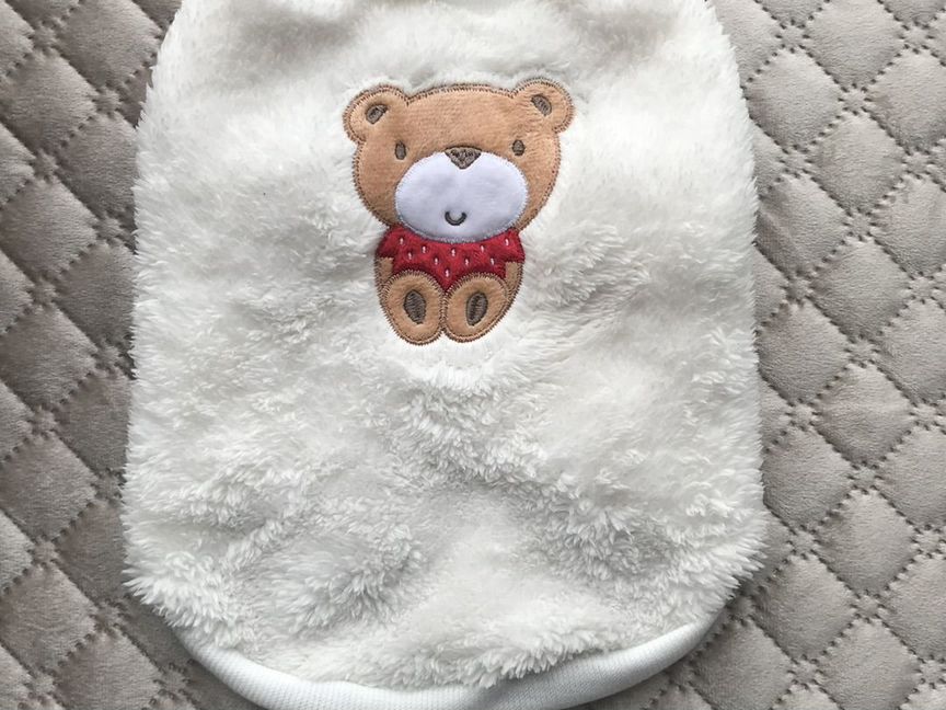 Плюшевая кофта для собаки мелкой породы