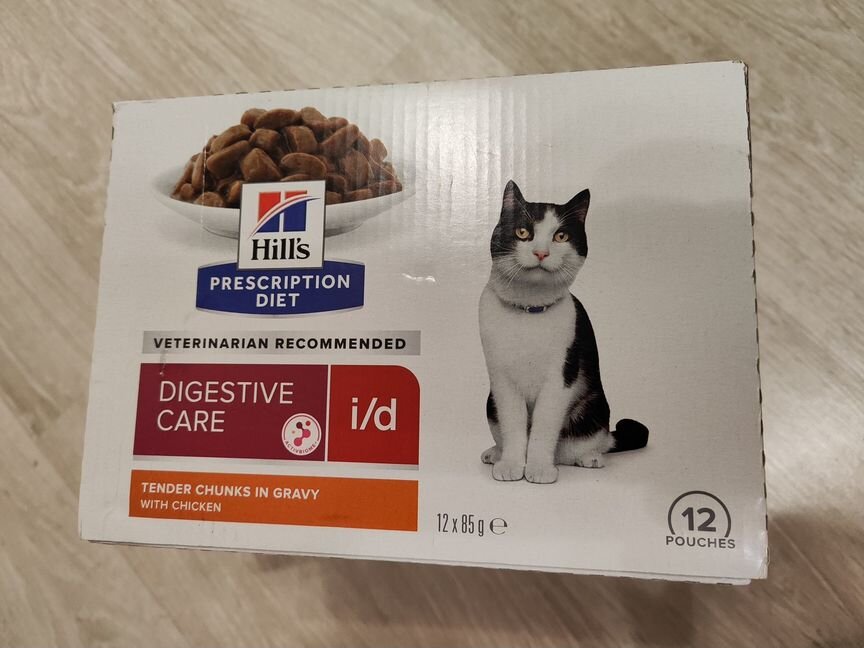 Hill's Prescription Diet i/d для кошек, паучи