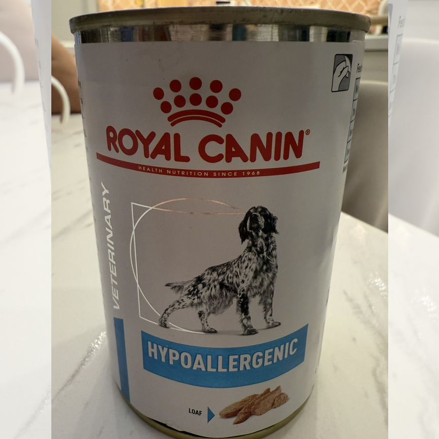 Влажный корм для собак Royal canin hypoallergenic