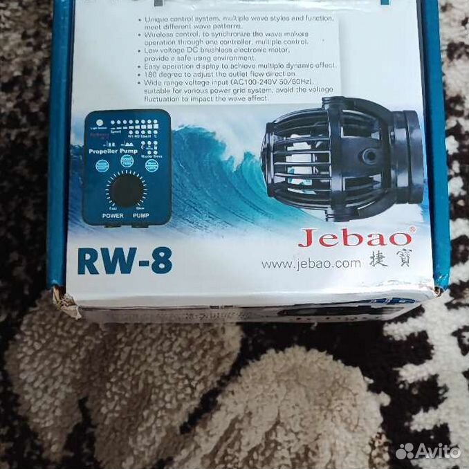 Помпа течения jebao rw-8