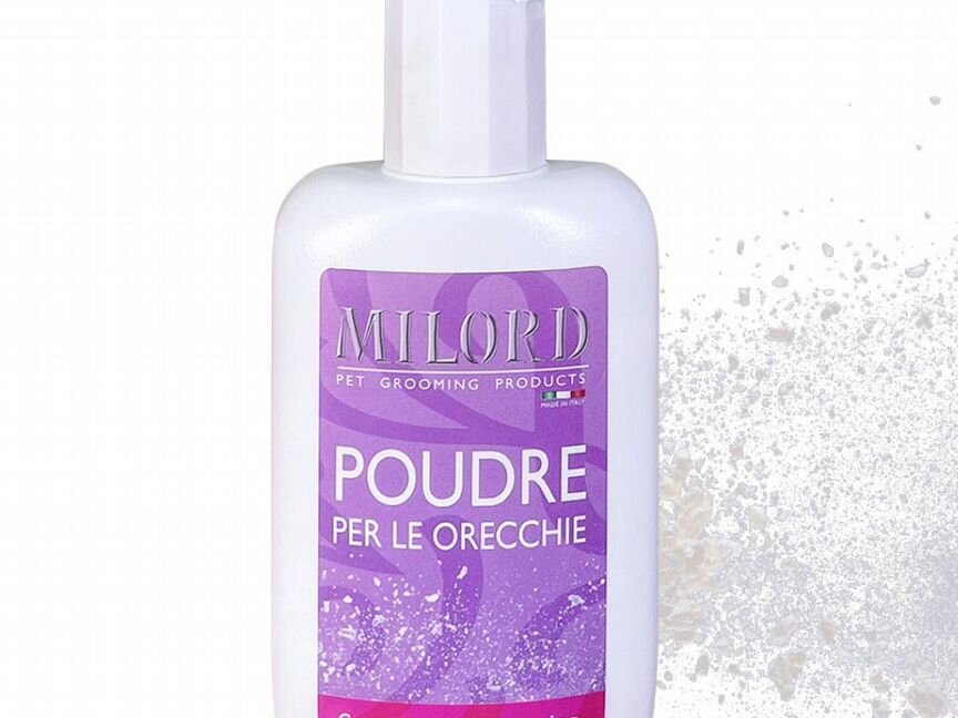 Пудра для ушей milord косметика для животных