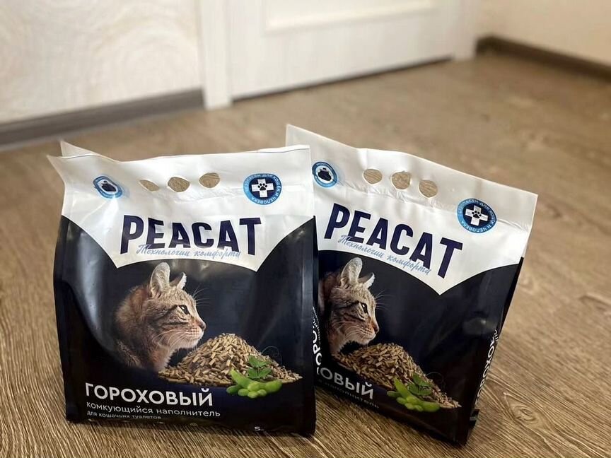 Наполнитель древесный для кошек