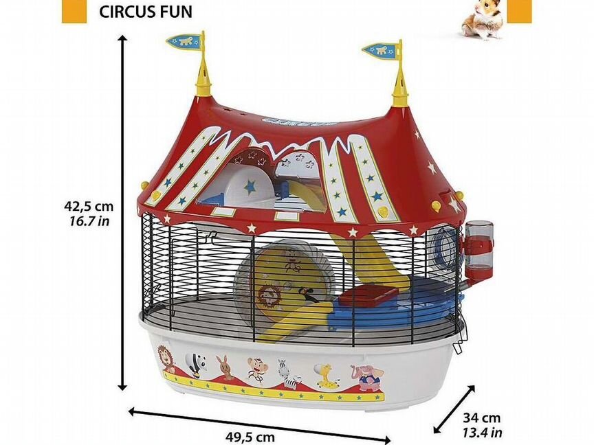 Клетка для грызунов Цирк