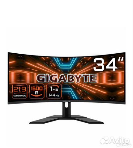 Монитор Gigabyte g34 wqc купить в Орле | Электроника | Авито