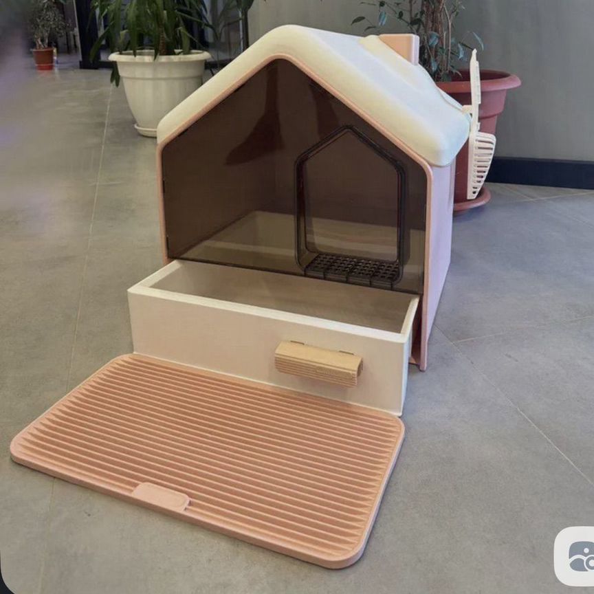 Закрытый лоток (туалет / домик) для кошек