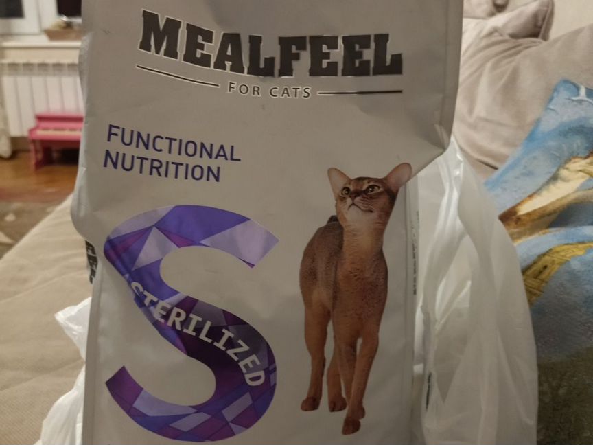 Корм для стерилизованных кошек mealfeel