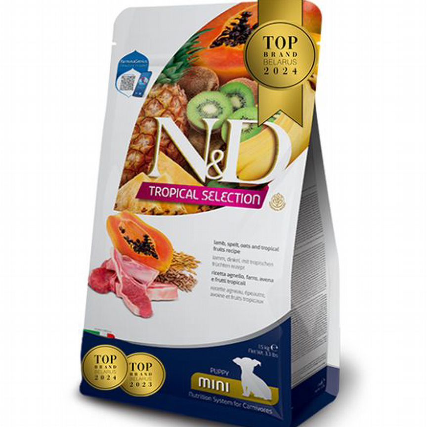 Корм для собак Farmina Tropical Puppy Mini 1,5 kg