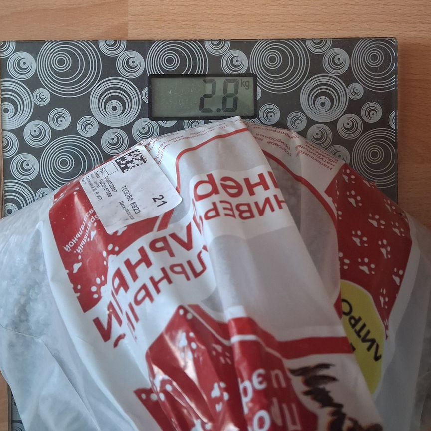 Кошачий наполнитель минеральный