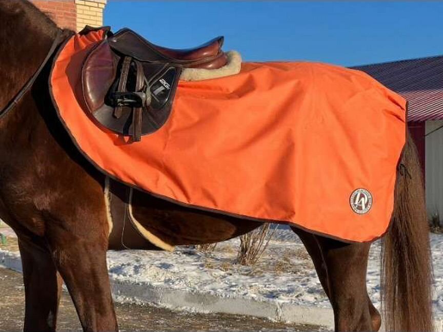 Полупопона на флисе для лошади