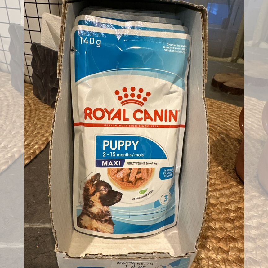 Royal canin maxi puppy влажный корм
