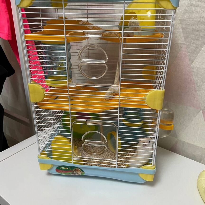 Клетка для грызунов хомяков Triol