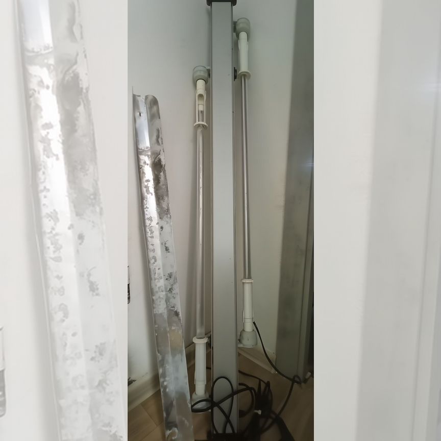 Лампа и светоотражатель для аквариума