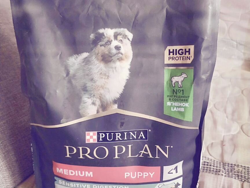 Корм для собак pro plan