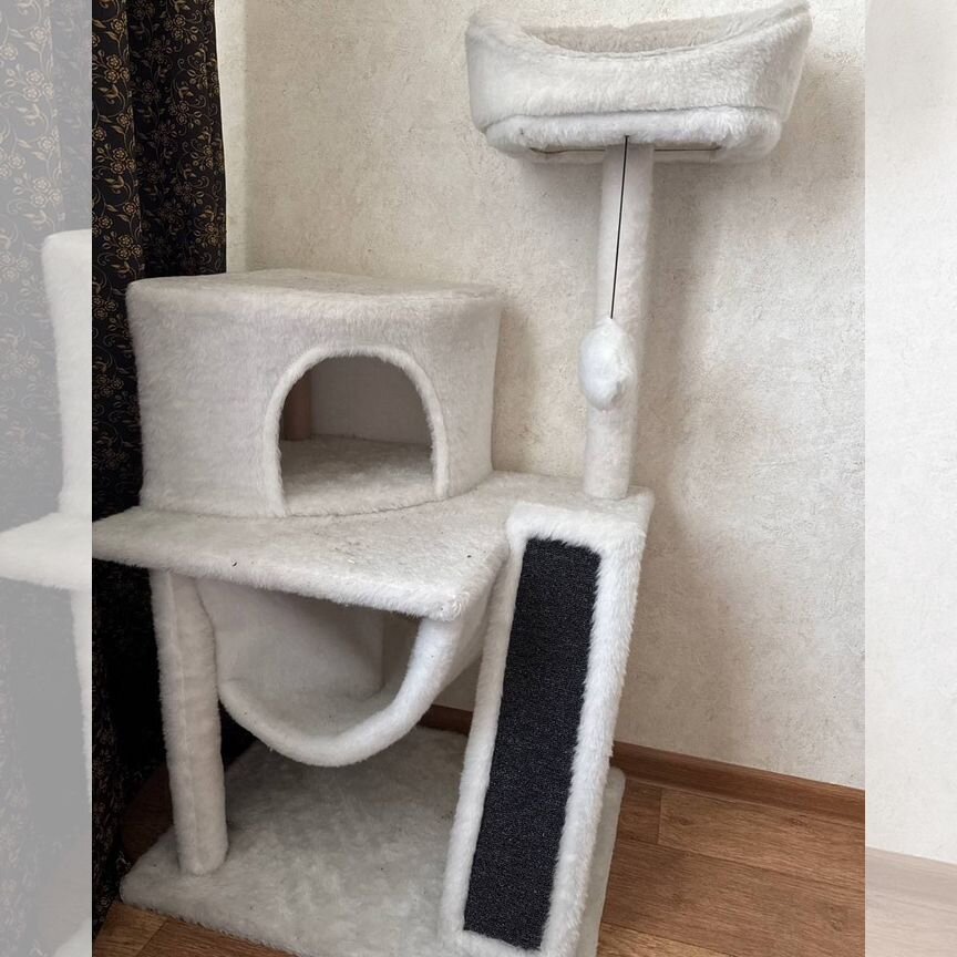 Когтеточка домик для кошки