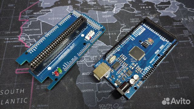 Arduino mega 2560 R3 на CH340G + NES dumper shield купить в ...
