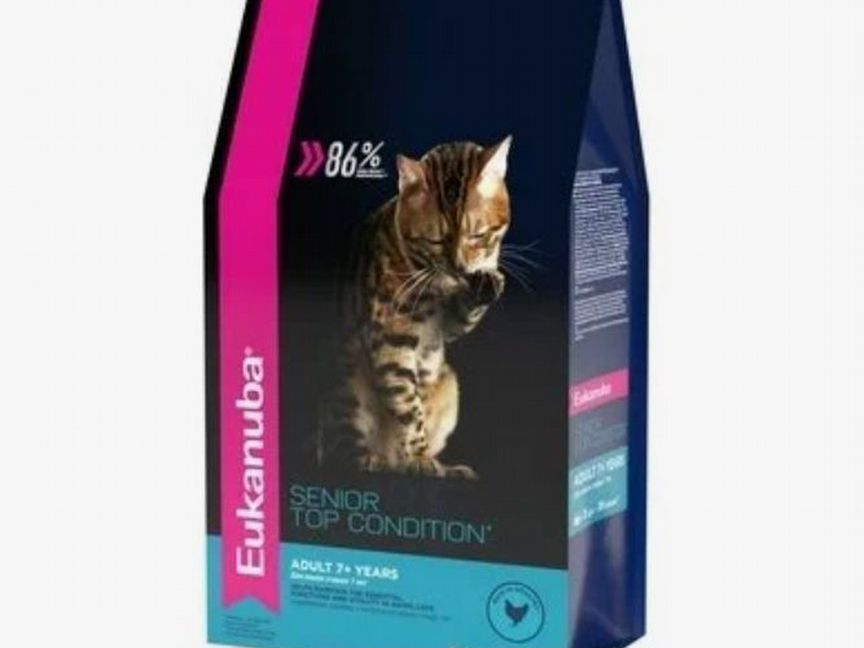 Корм для кошек Eukanuba 10 кг