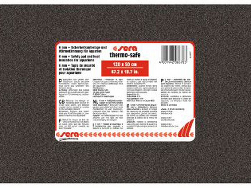 Коврик-подложка под аквариум Sera Thermosafe 120x