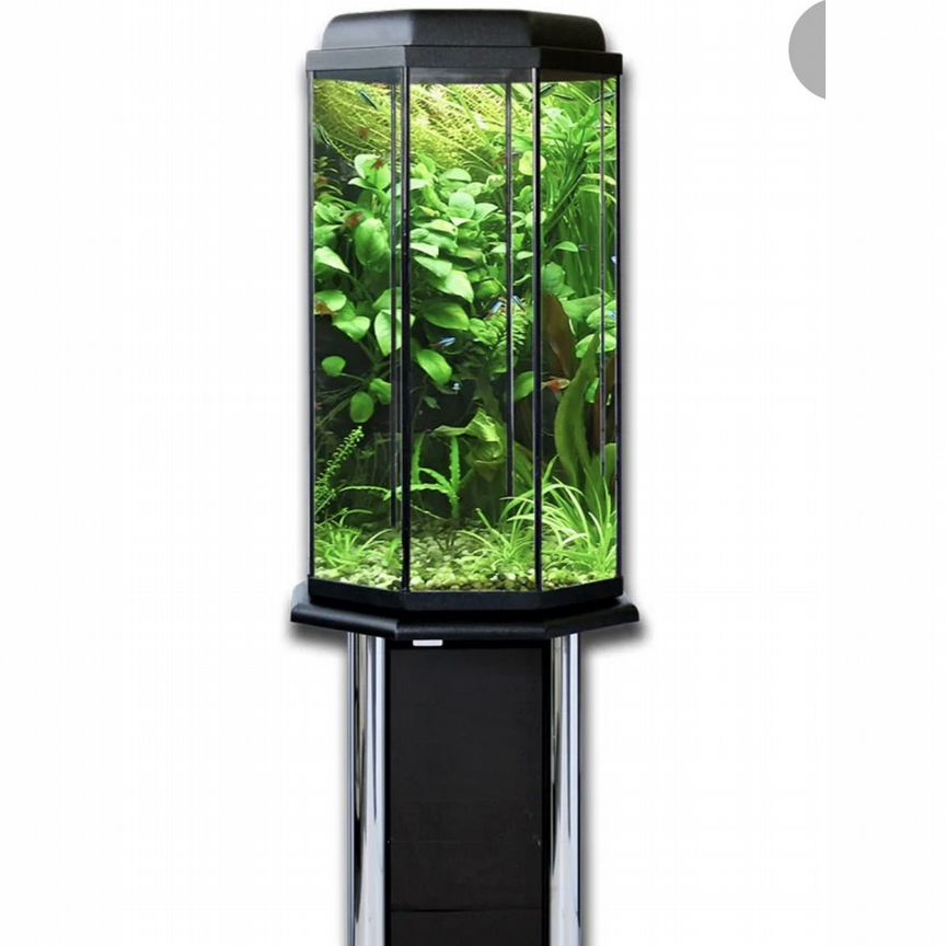 Аквариум шестигранный