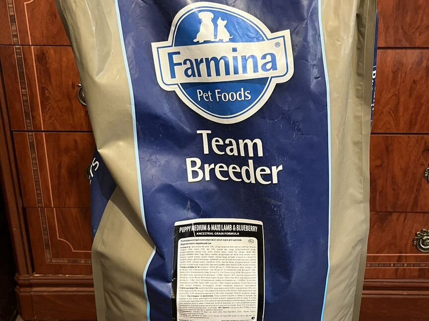 Team breed farmina (фармина) для собак 20 кг
