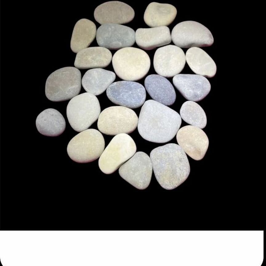 Галька крупная и средняя для аквариума террариума