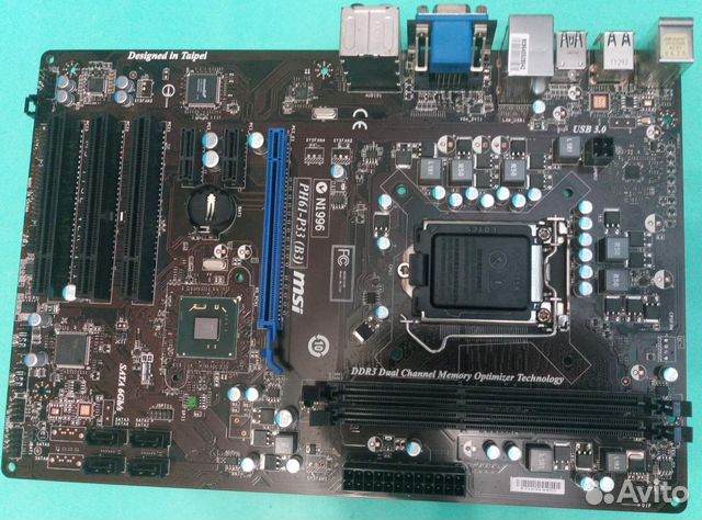 Материнская плата MSI PH61-P33 купить в Саратове | Электроника | Авито