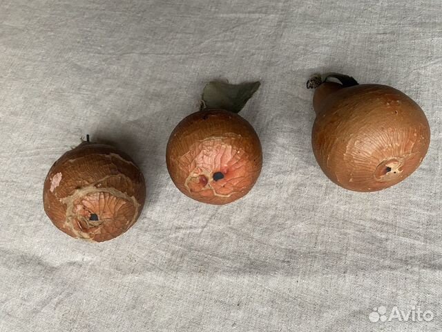 Ватная елочная игрушка Груша СССР купить в Санкт Петербурге Хобби и отдых Авито