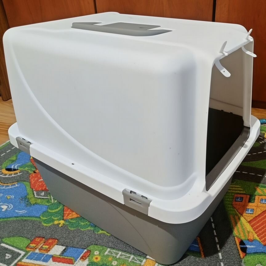 Кошачий туалет закрытый