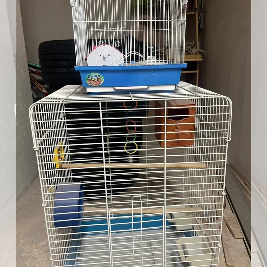 Клетка для попугая бу