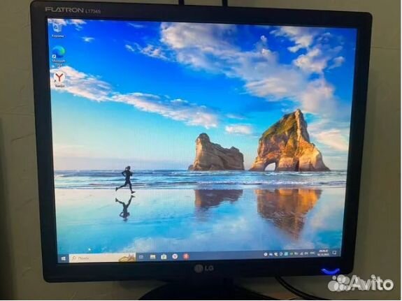 Монитор LG 17 дюймов flatron l1734s полностью испр купить в Набережных ...