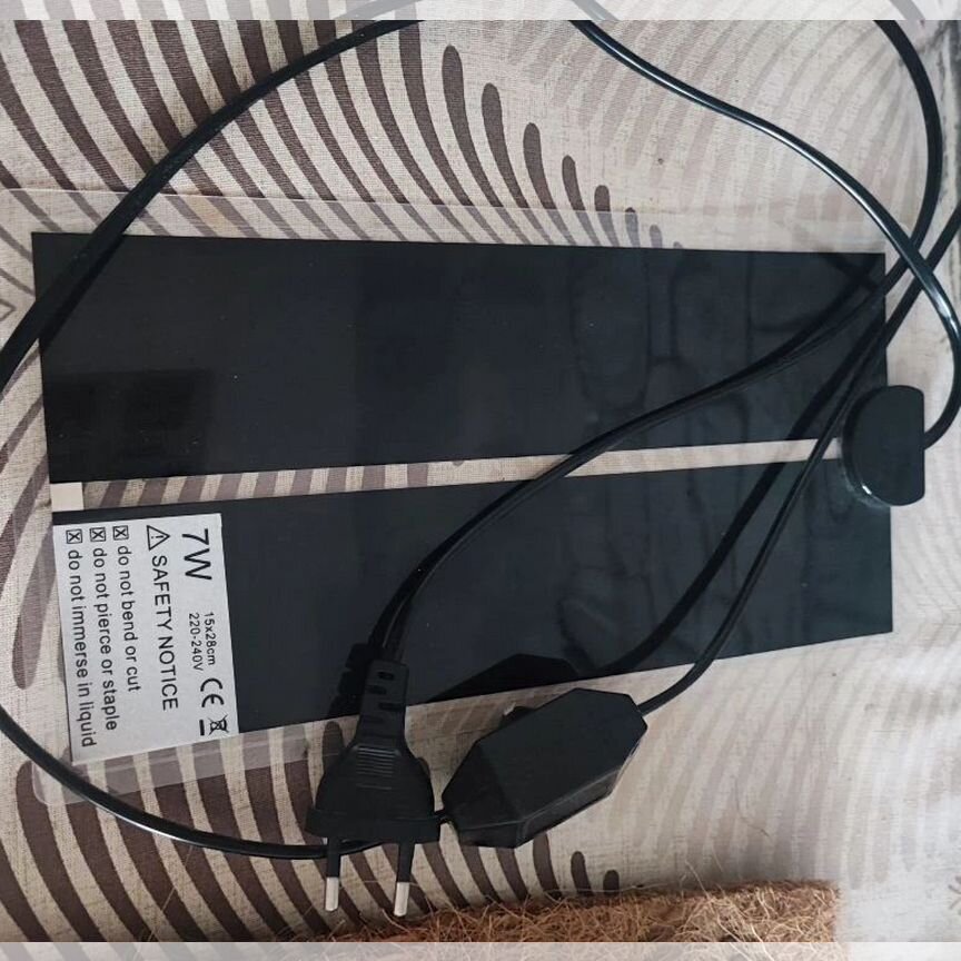 Нагревательный коврик для террариума