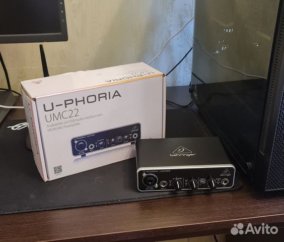 Звуковая карта behringer u-phoria umc22 купить в Москве | Электроника ...