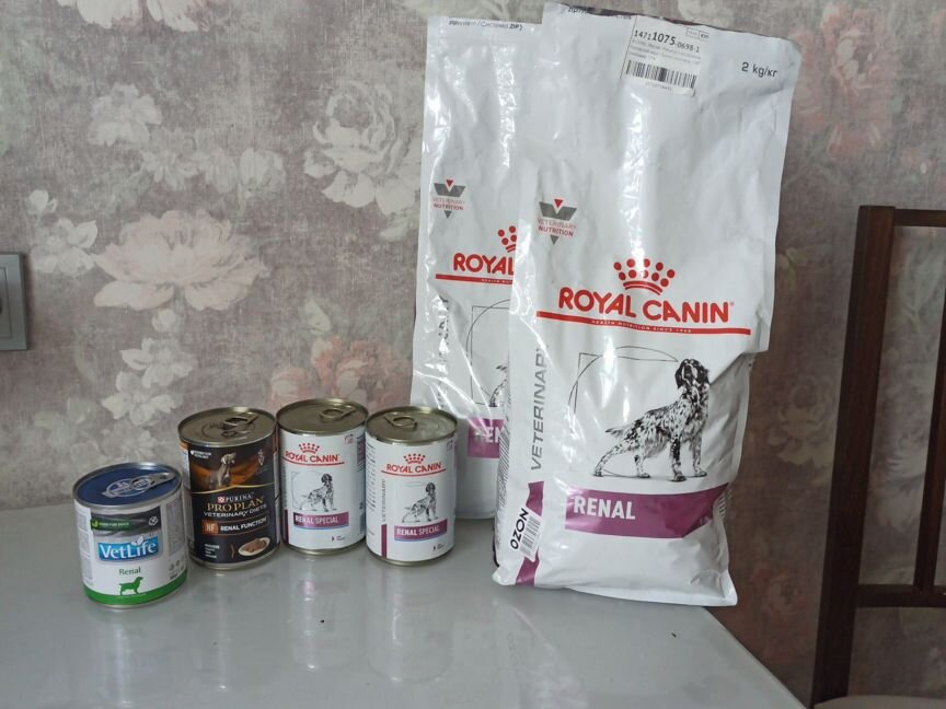 Корм для собак renal