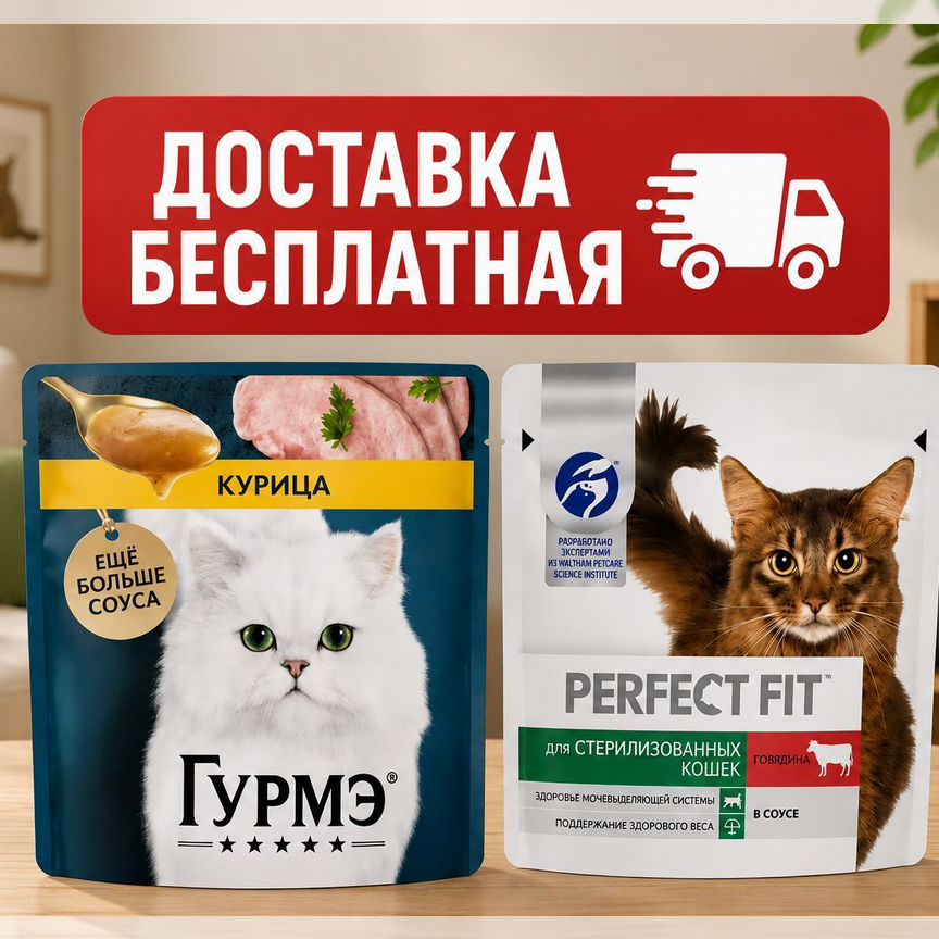 Корм Perfect Fit, Перфект, Гурме с доставкой