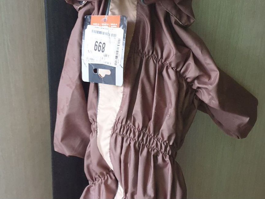 Новый комбинезон и дождевик, XL(36 см)