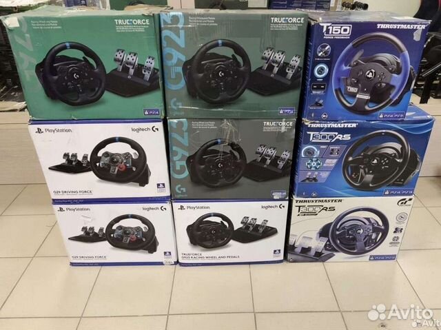 Logitech G29/G923 и ThrustMaster T150/T300 купить в Москве ...