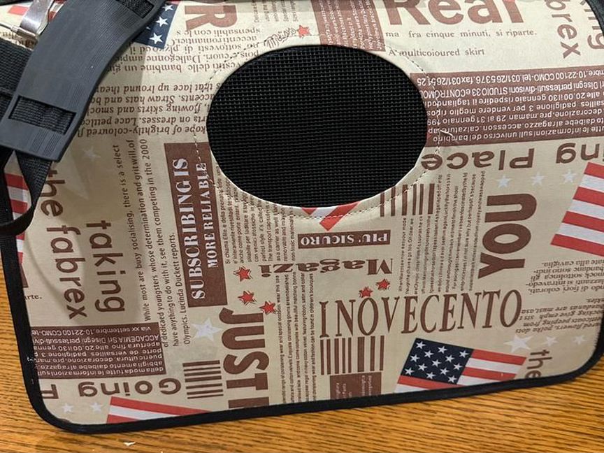 Сумка переноска для маленьких собак