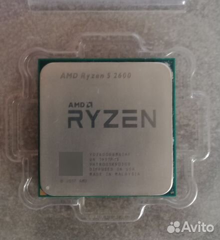 Процессор amd ryzen 5 2600 oem купить в Москве | Электроника | Авито
