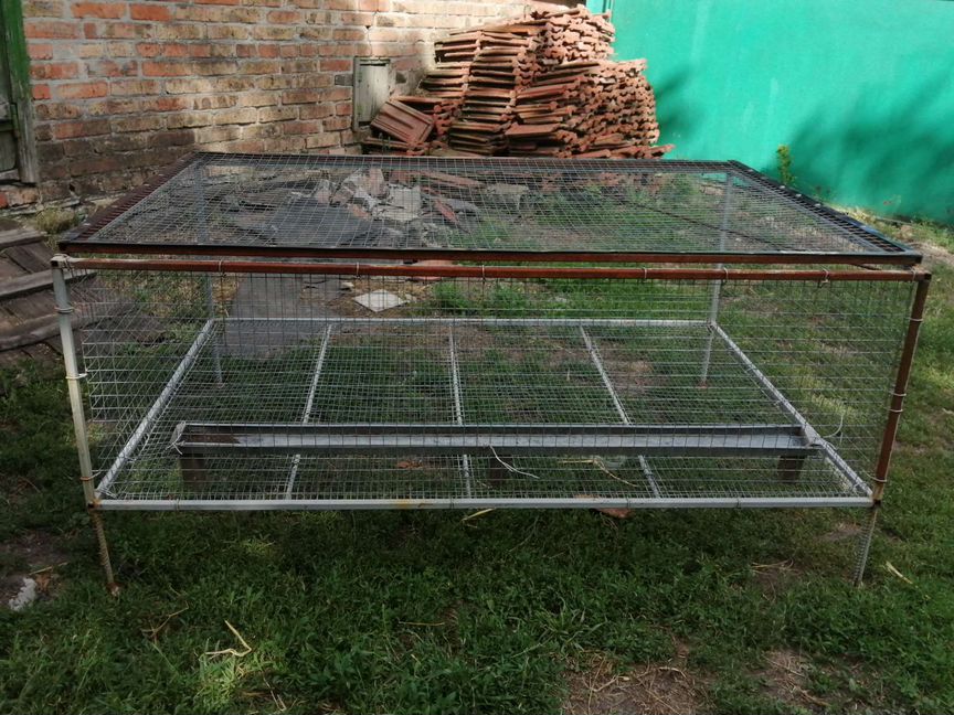 Клетка для с/х птицы металлическая