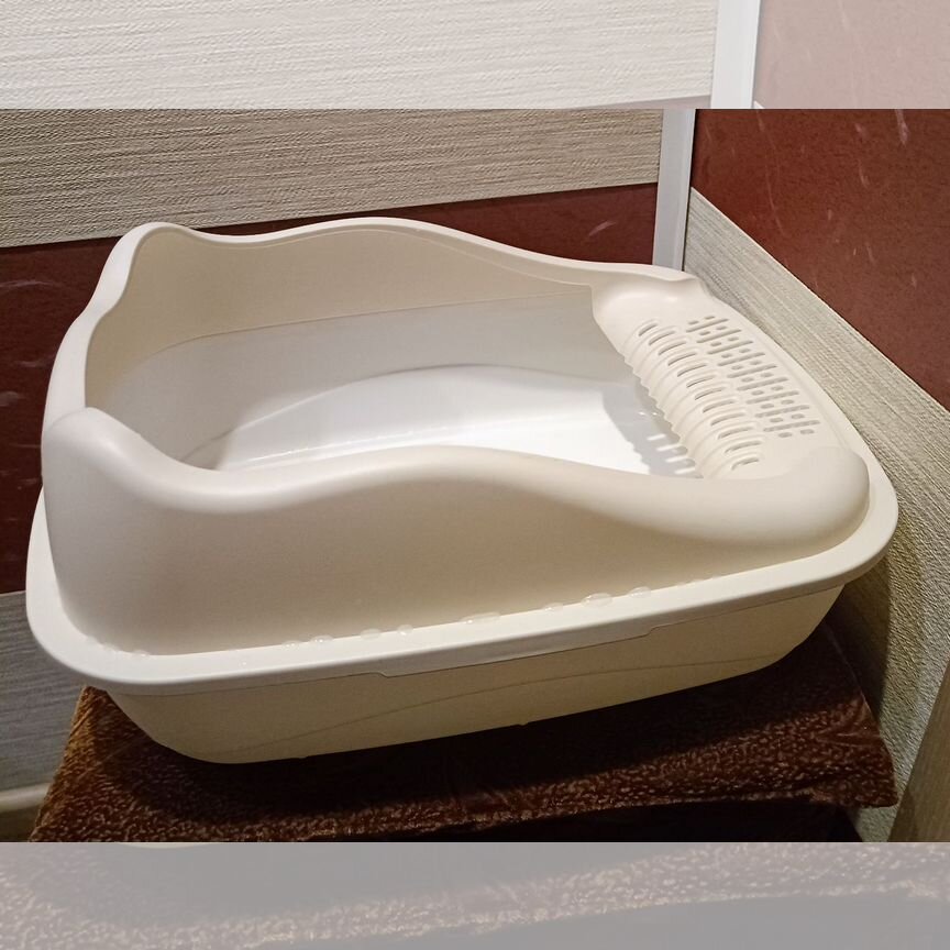 Лоток для кошек с высоким бортом