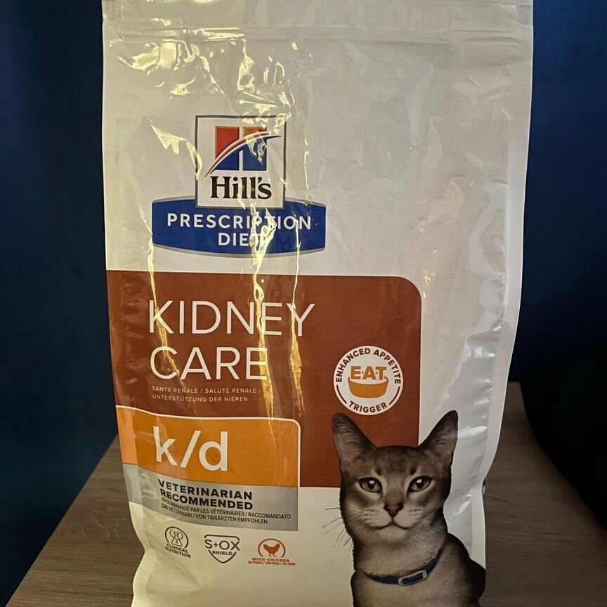 Корм для кошек hills k/d kidney care