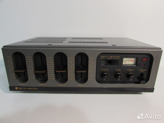 TOA TA-412E PA Amplifier купить в Санкт-Петербурге | Электроника | Авито