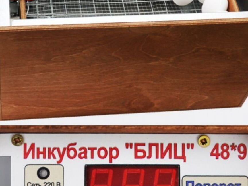 Инкубатор "Блиц" на 48 яиц