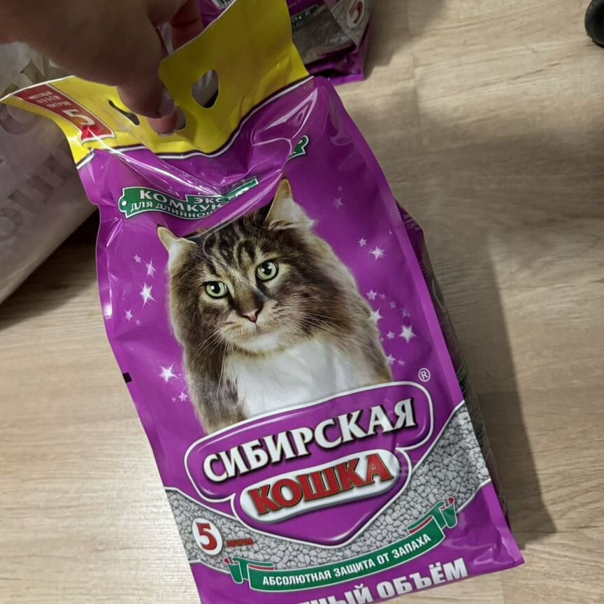 Сибирская кошка наполнитель комкующийся