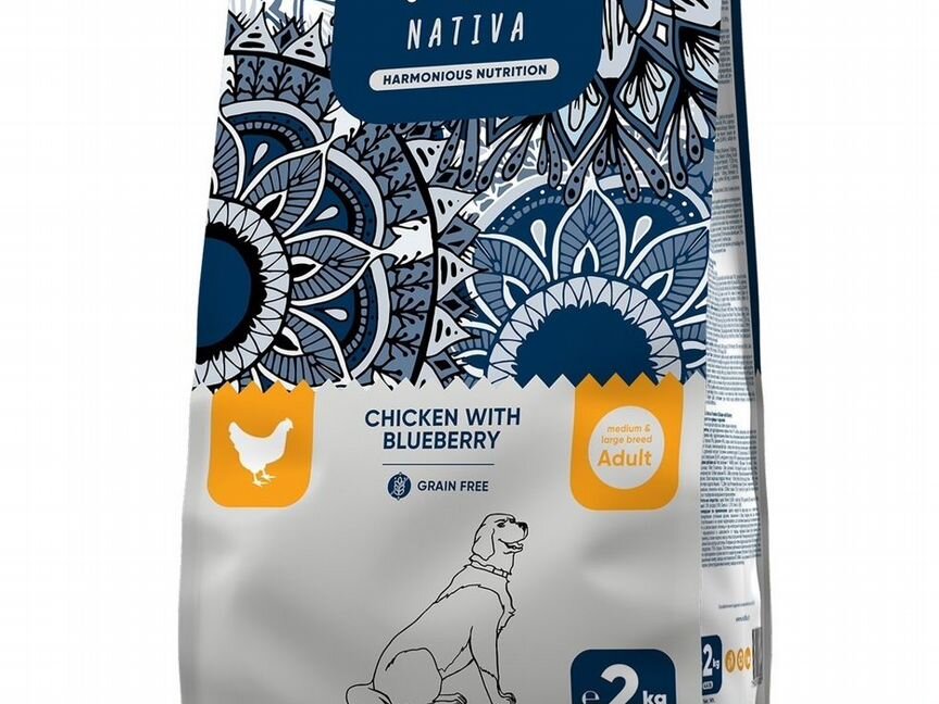 Vida Nativa корм для взрослых собак средних и круп