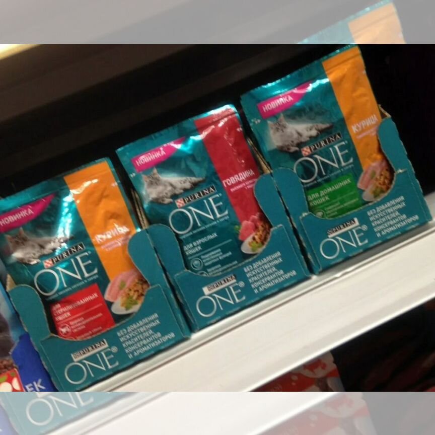 Влажный корм для кошек Purina one