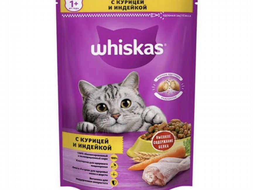 Корм для кошек whiskas