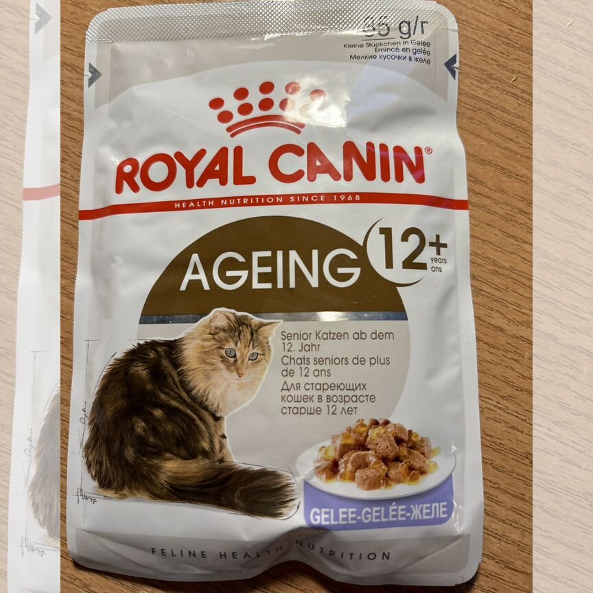 Корм для кошек royal canin ageing 12  паучи