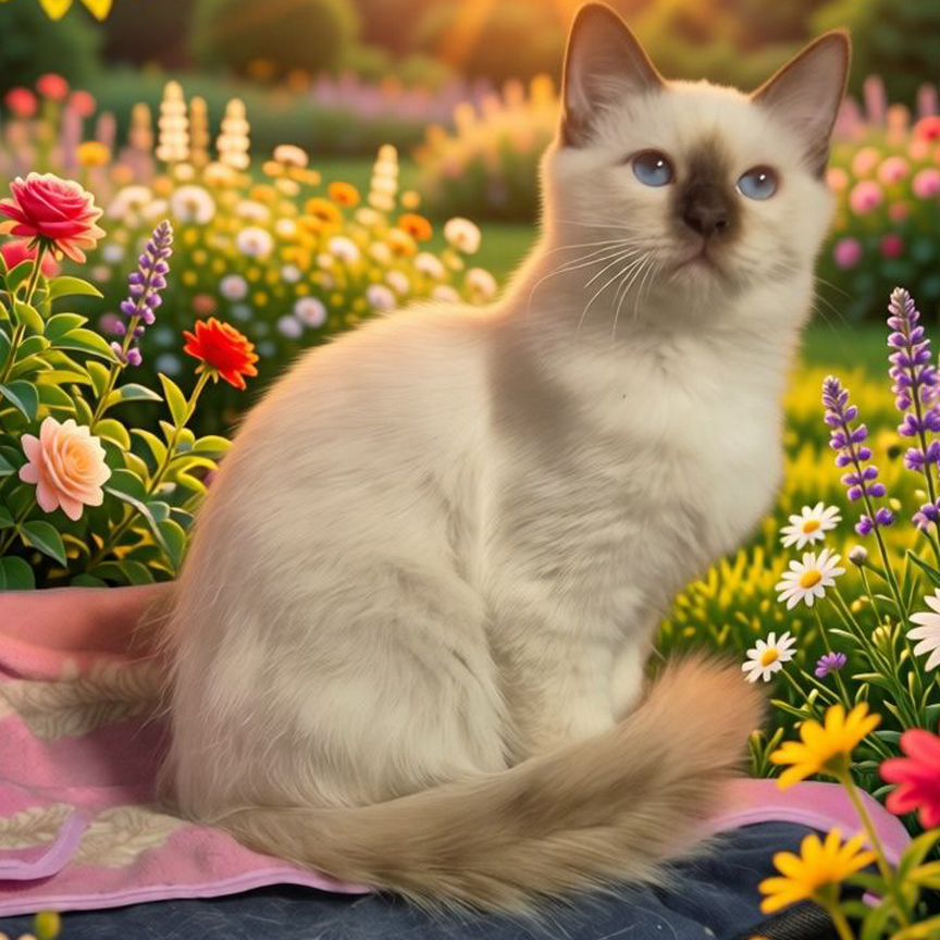 Бирманский котёнок